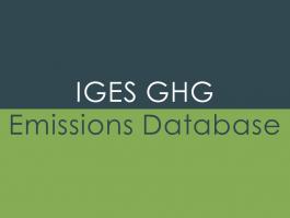 IGES GHG Emissions Database